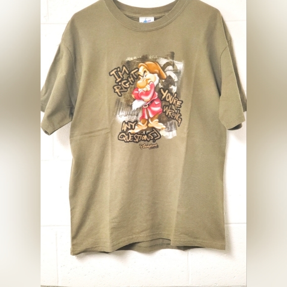 Disneyland | Shirts | Vintage Disneyland Grumpy Tshirt | Poshmark